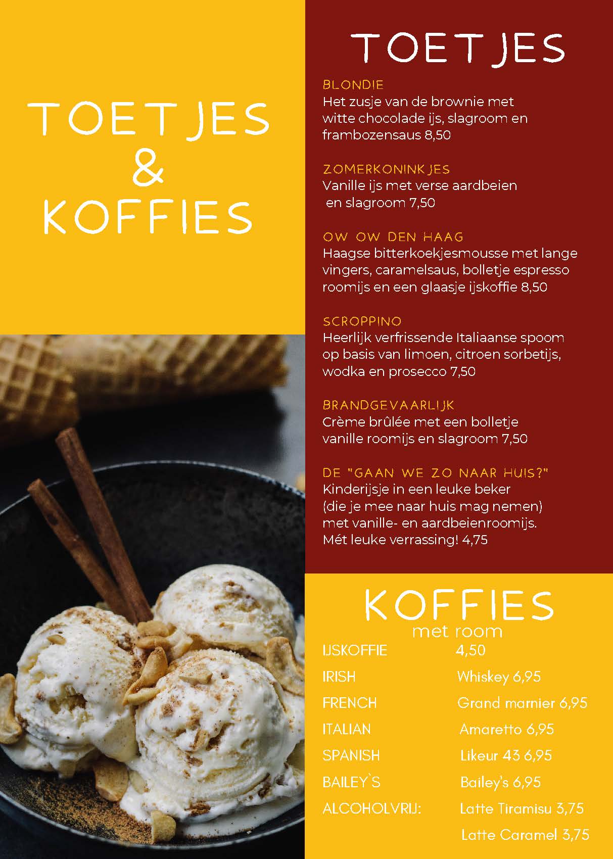 Menu - De Heeren van Dorth